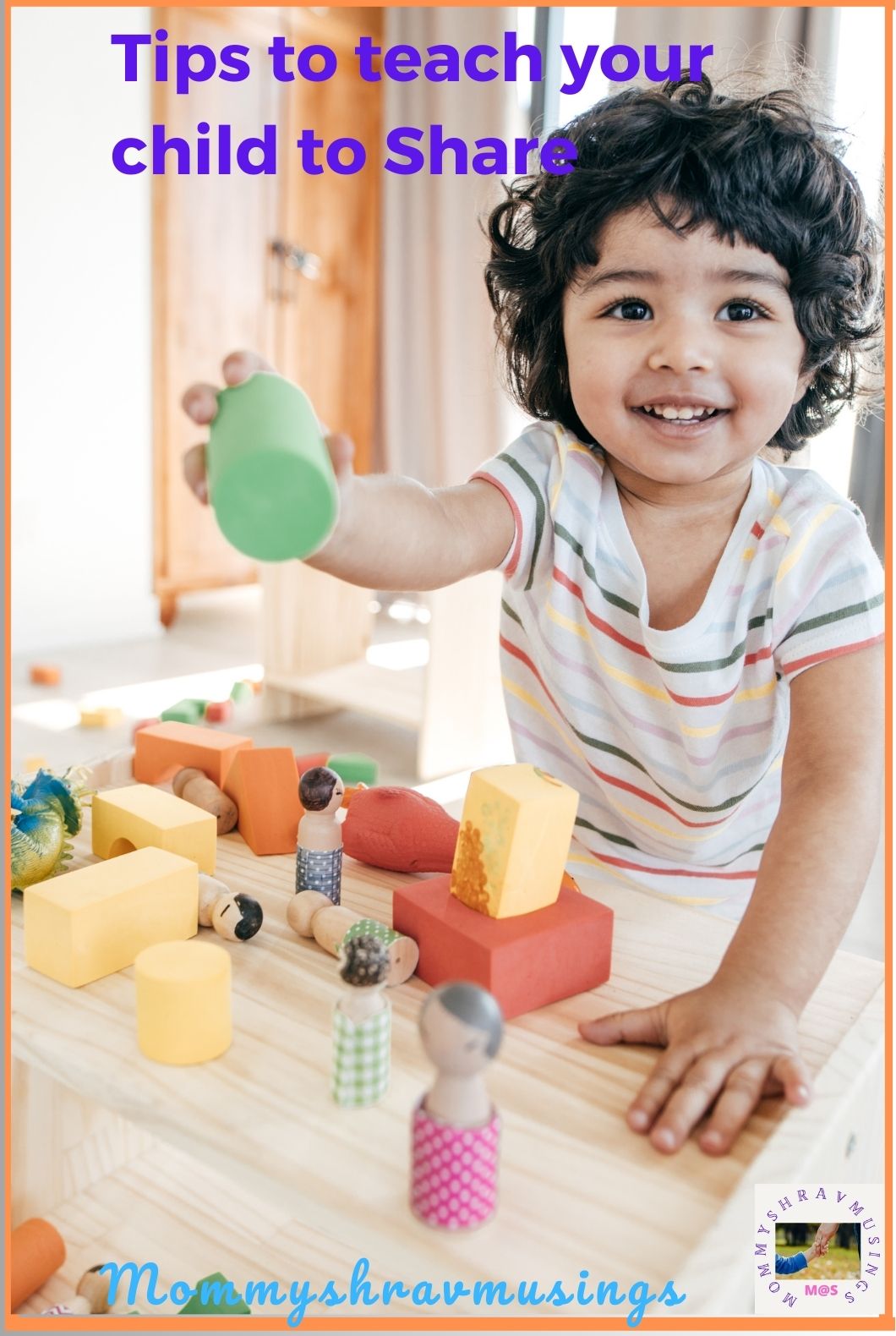 10 Effective and Practical Tips to Teach Your Child to Share - MommyShravmusings