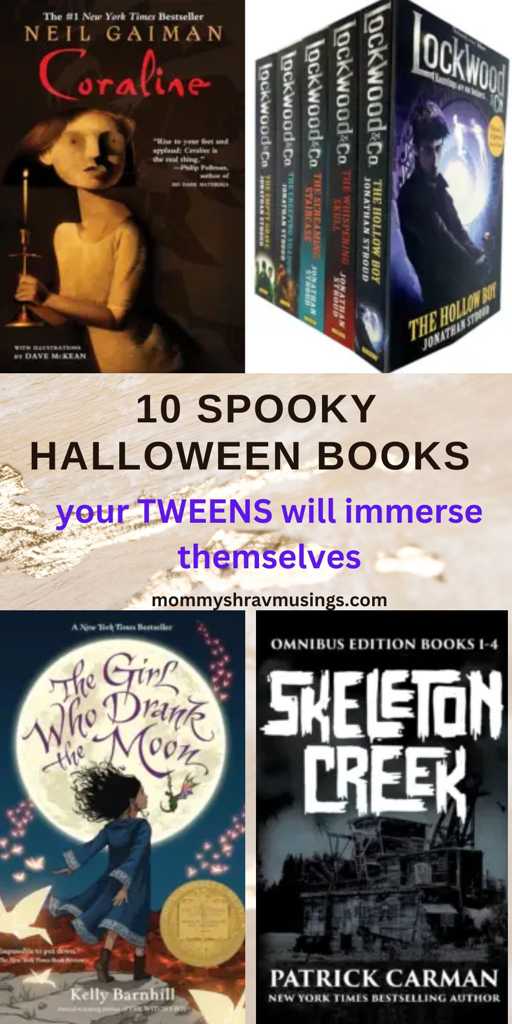 10 Top Spooky Halloween Books for your Tweens
